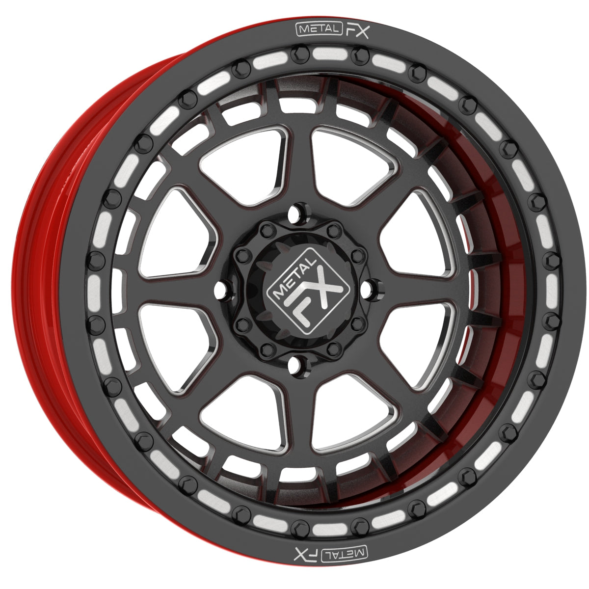 17" Outlaw - Forged 3-Piece - Beadlock - Custom | Metal FX Offroad ...