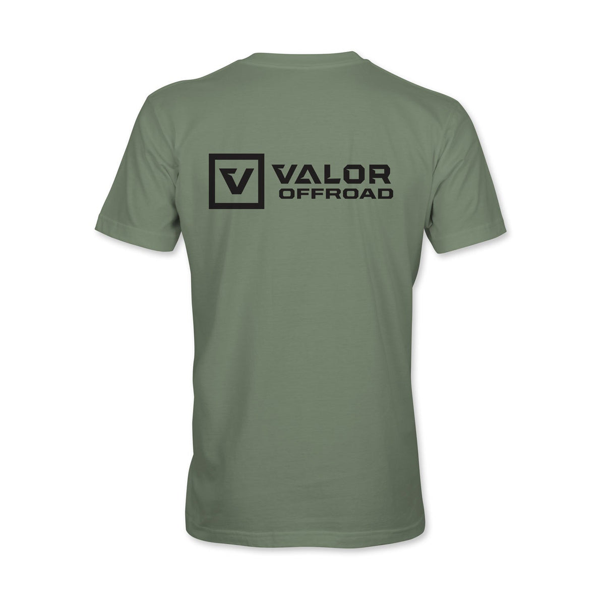 Valor Offroad Army Green Tee - Apparel – UTV Shack